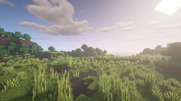 Terrain generation in Minecraft